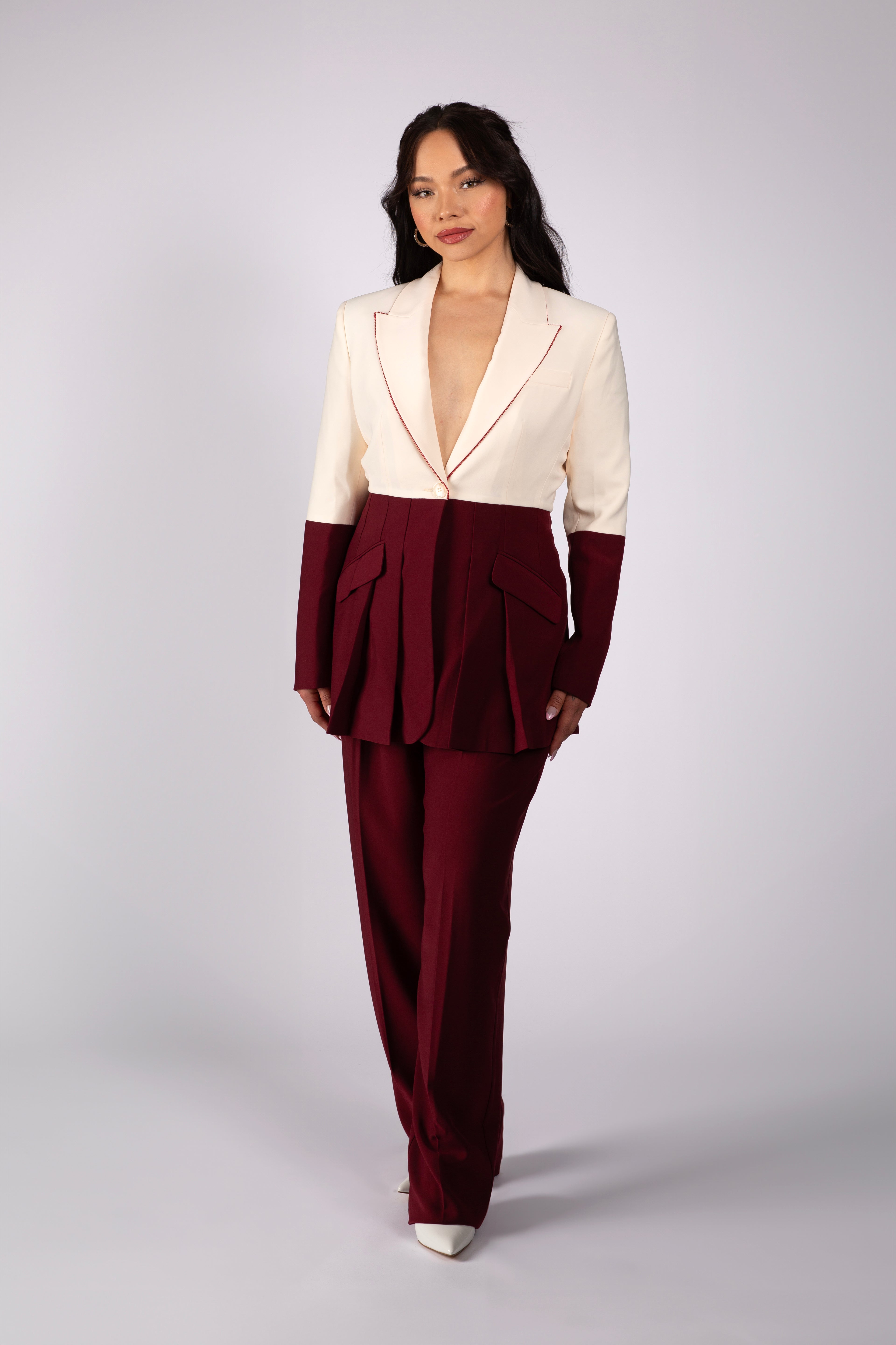 Alkaline 2-tone Blazer (Pre-Sale) – Lesley Hampton